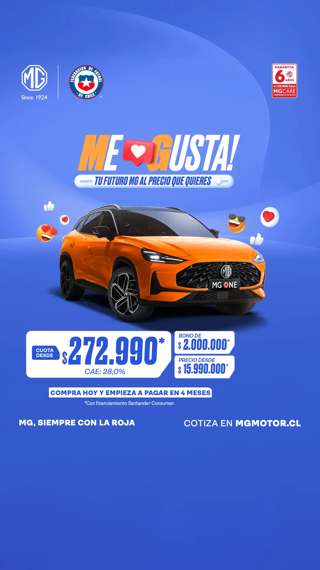 MG ONE: Innovación y Diseño Futurista en un SUV | MG Motor Chile